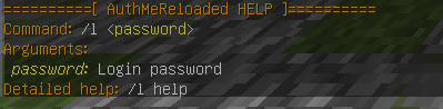 Wrong /login usage message · Issue #758 · AuthMe/AuthMeReloaded · GitHub