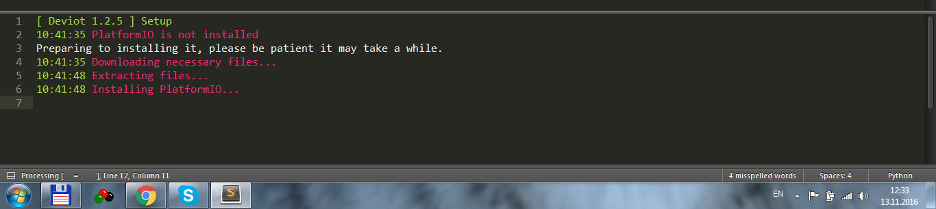 Some issues during the instalecion. · Issue #86 · gepd/Deviot · GitHub